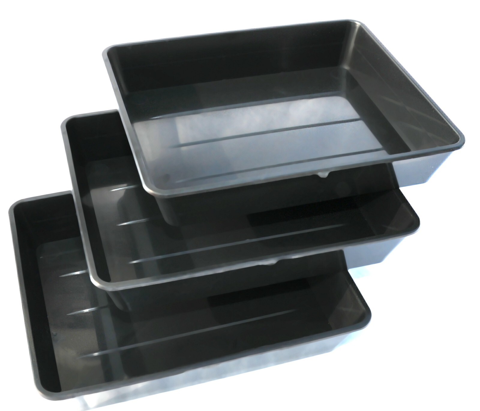 Darkroom Photographic Print Photo Developing Trays. New. Set of 3. | eBay