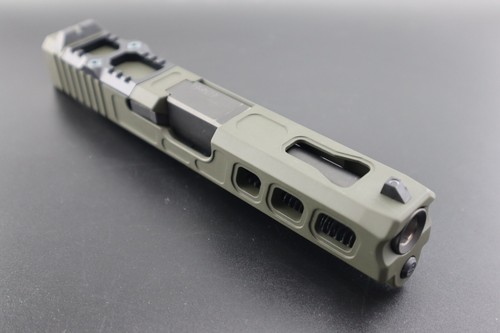 Glock 19 Slide Gen1-3 G19 Complete Upper RMR Optic Ready OD Green | eBay