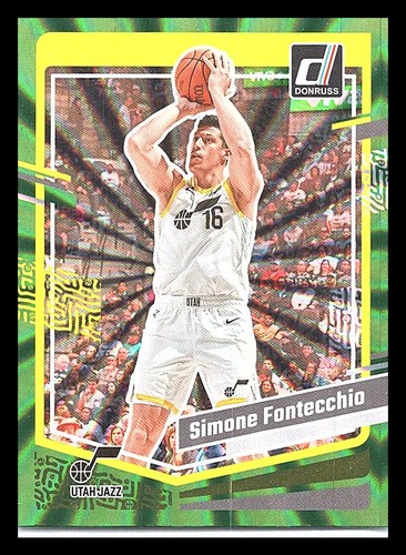 Simone Fontecchio 2023-24 Donruss #143 Basketball Card Utah Jazz | eBay