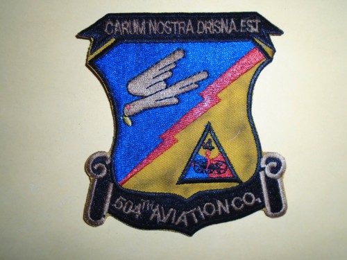 États-Unis Armée Patch 504th Aviation Compagnie 4th Armored Division De ...