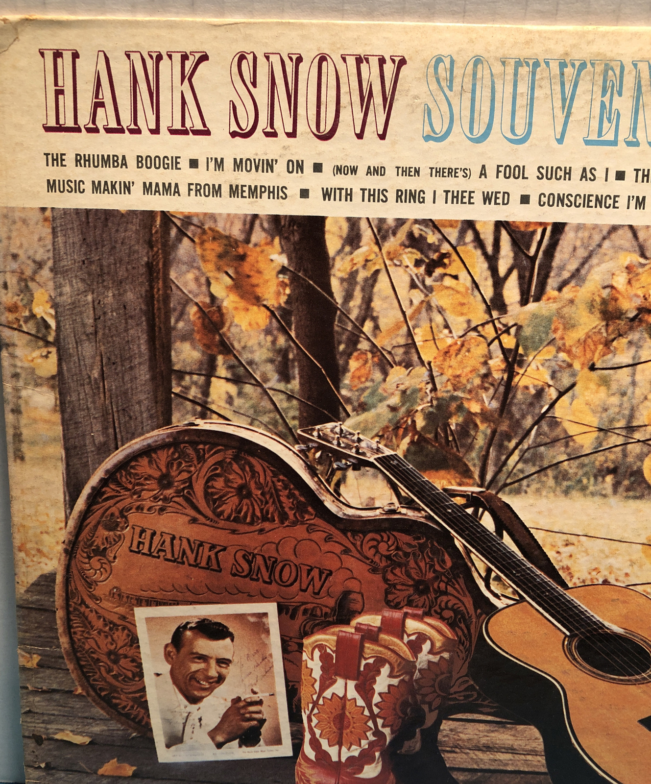 2 HANK SNOW Albums Both “Souvenirs” RCA LPM-2285/New Orthophonic Pre ...