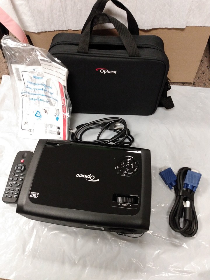 OPTOMA PRO250X DLP PROJECTION DISPLAY HD 1080P DAEXUSLv PROJECTOR ...