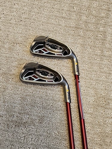 Ping G15 5 and 6 irons, Yellow Dot, Ping TFC 149 Regular Flex Graphite ...