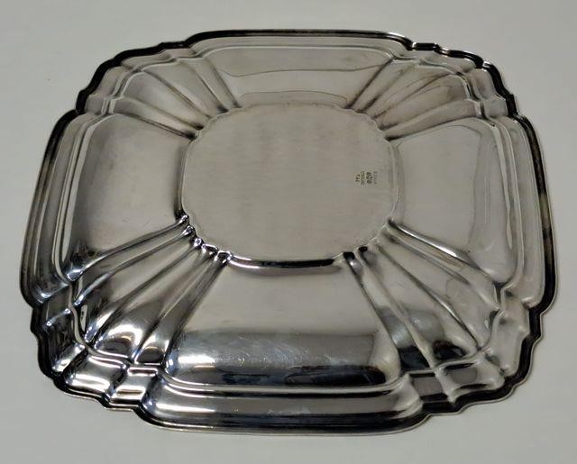 Gorham Chippendale Square Serving Platter 776 Vintage Sterling Silver ...
