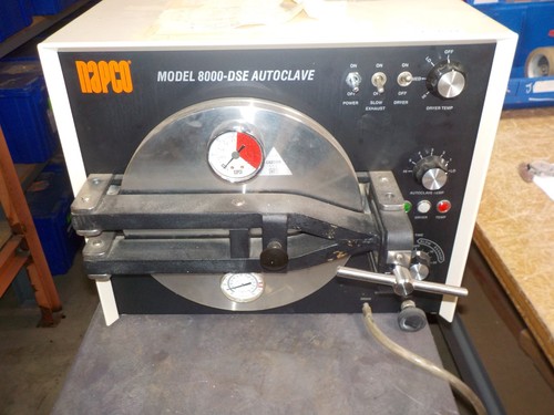 Napco Model 8000-DSE Autoclave #8000-120, used ...assume parts only did ...