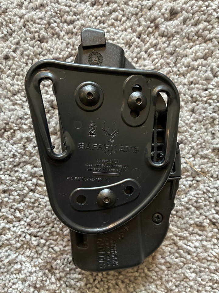 Safariland 7377 Als Right-Hand Belt Holster Black for Glock 19/23 | eBay