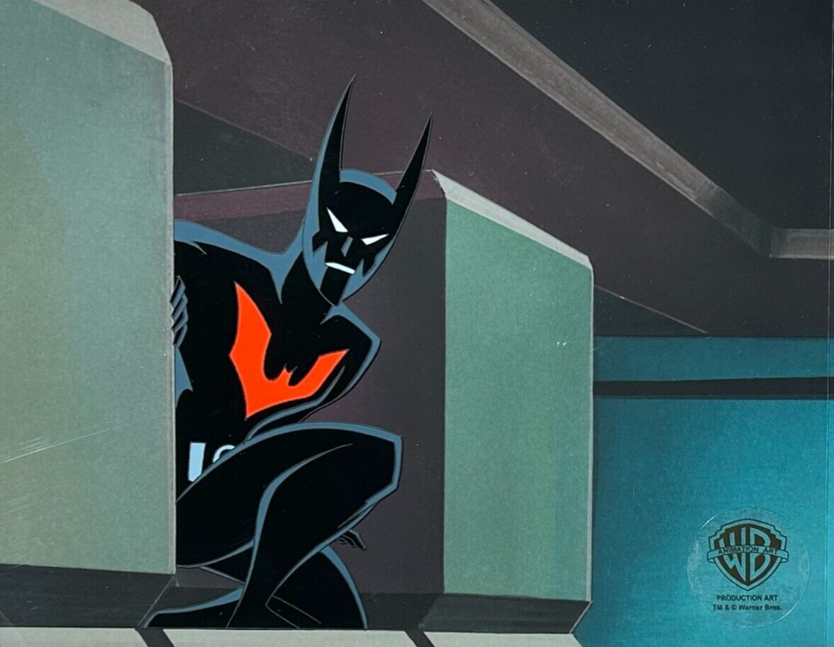 BRUCE TIMM rare BATMAN BEYOND cel B13 Rebirth Part 2 Hiding BTAS WB COA ...