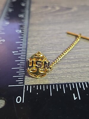 USN NAVY ANCHOR LAPEL PIN BADGE N1 | eBay