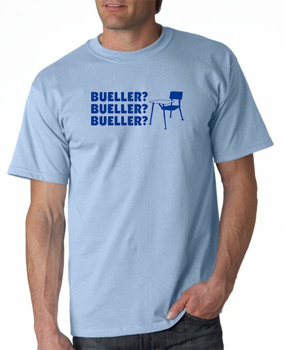 Bueller Bueller Bueller T-shirt Ferris Movie S-3XL | eBay