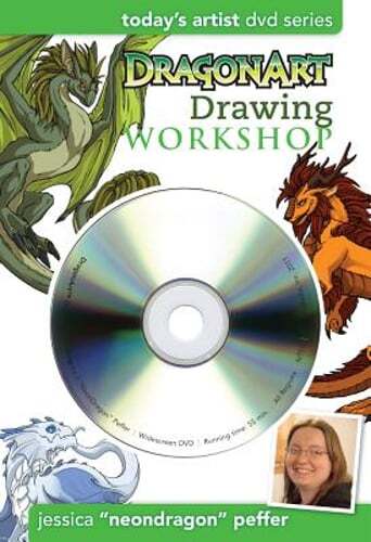 DragonArt Drawing Workshop by ,Jessica,'Neon,Dragon' Peffer: Used ...