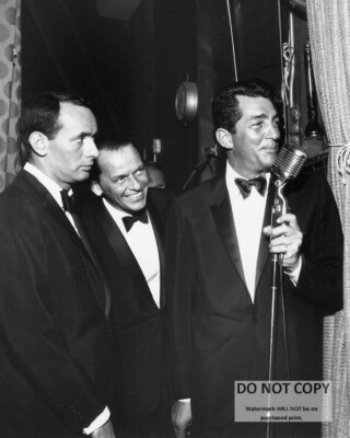 DEAN MARTIN & FRANK SINATRA RAT PACK BACKSTAGE @ COPA ROOM - 8X10 PHOTO ...
