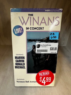 The Winans in Concert (VHS/EP, Extended Play) 799310038| eBay