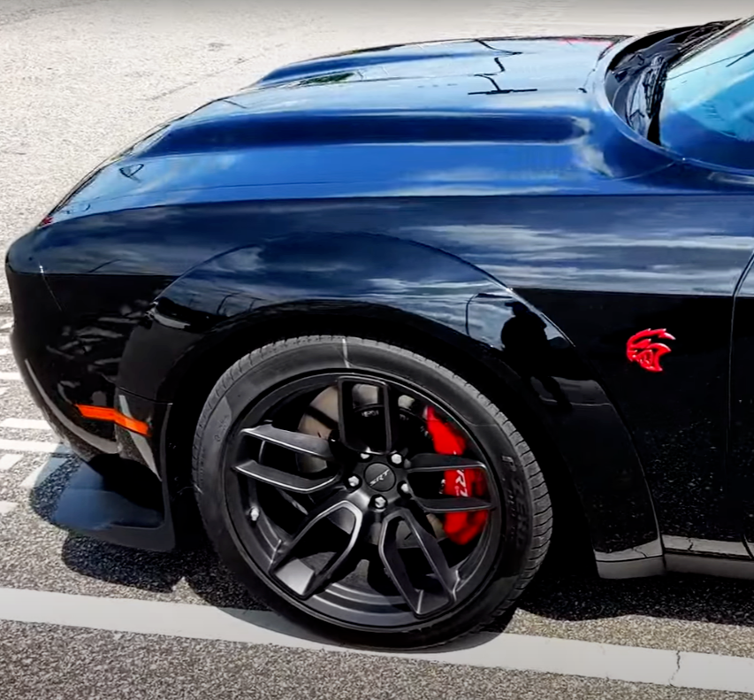 2022-2023 Dodge Challenger Hellcat Redeye Red Fender Emblems (2 ...