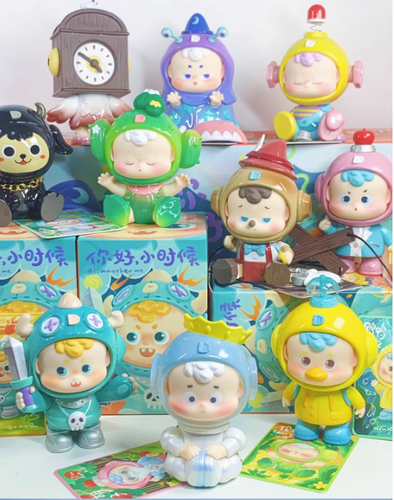 diudiu baby Hello childhood Series Blind Box Confirmed Figure Toy Art ...