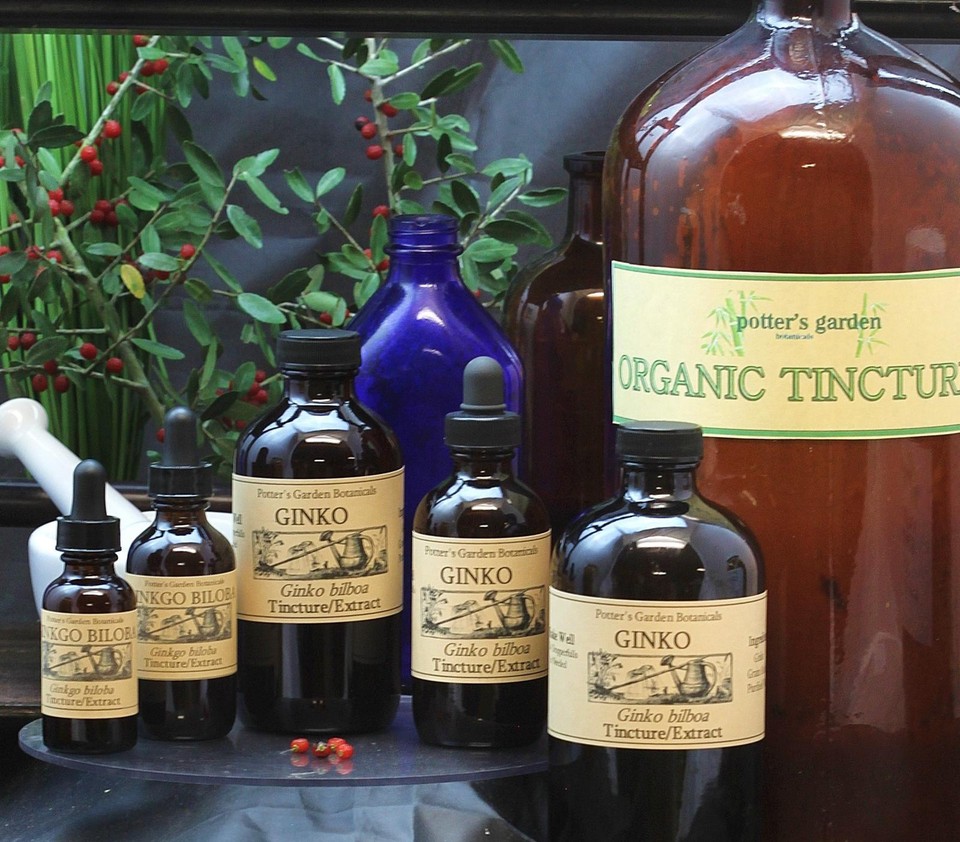 GINKGO BILOBA Ginko TCM Organic Folk Remedy Tincture ~ | eBay