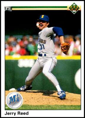 1990 Upper Deck #210 Jerry Reed Mariners | eBay