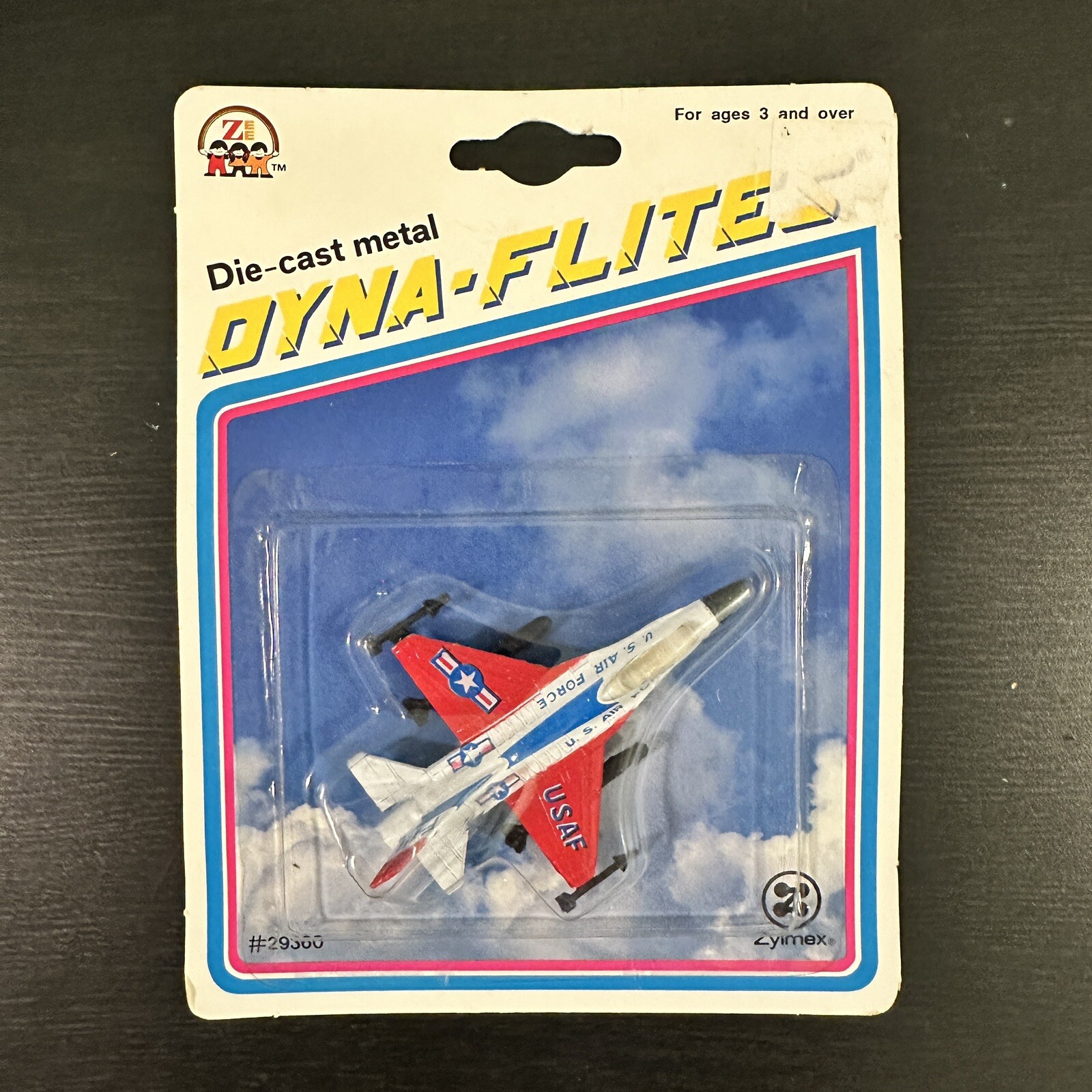 ZYLMEX Dyna-Flites USAF F-16 Fighter Jet Plane Die Cast Metal #29360 ...