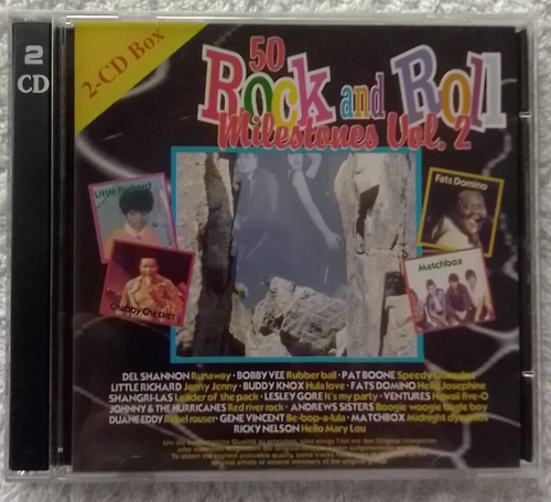 50 Rock and Roll Milestones Vol. 2 | 2 CD Box von Selected Sound ...