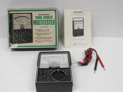Multimeters - Vintage Micronta Ranges Doubler Multitester