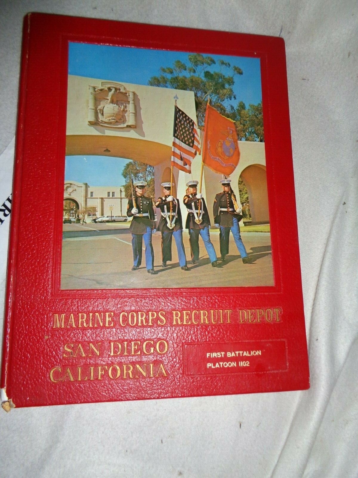 Marine Corps Recruit Depot MCRD San Diego 1975 Alpha Company Yearbook ...