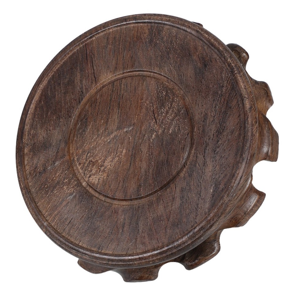 Presentoir Bois Base De Théière Présentoir D'affichage Des Statues | eBay