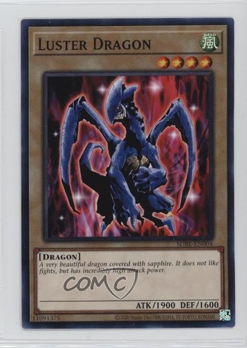 Luster Dragon Unlimited YuGiOh Saga of Blue Eyes White Structure Deck ...