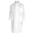 Kimtech 10044 Kimtech A8 Lab Coat, Sms, Snaps Closure, White, 2Xl, 10 ...