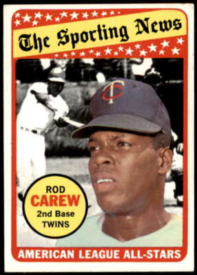 Rod Carew AS Card 1969 Topps #419 | eBay