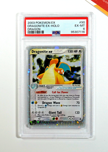 Pokemon PSA 6 Dragonite Ex #90 Holo EX Dragon 2003 English | eBay