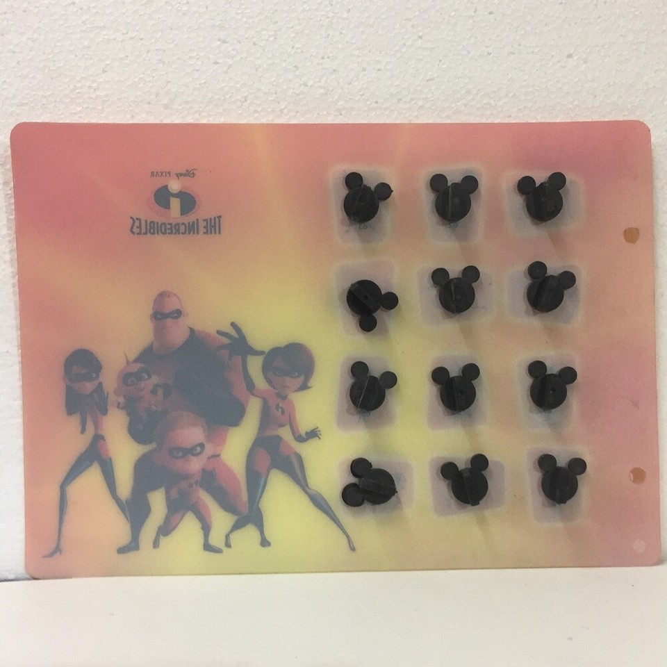 Set of 12 Disney Pin's with board - The Untouchables | eBay