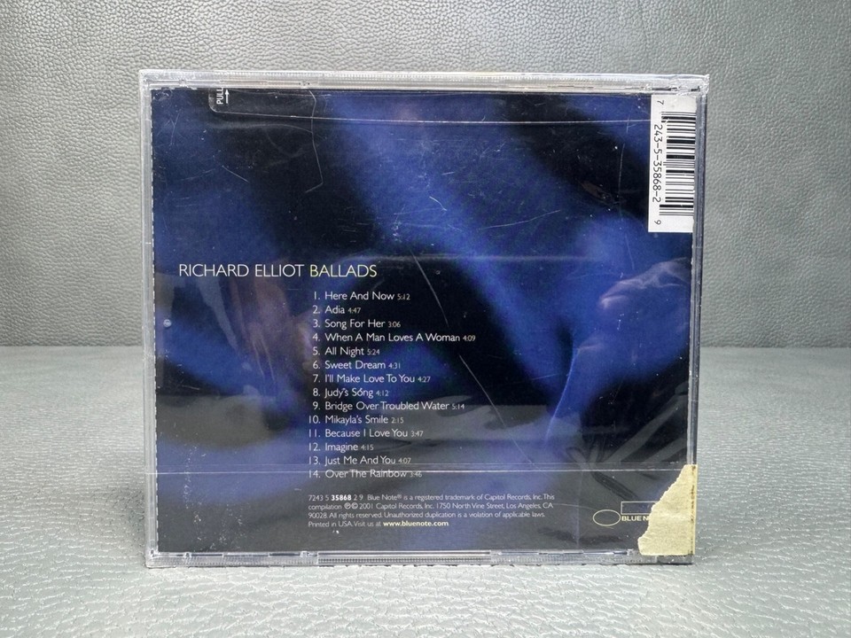 Richard Elliot Ballads CD 724353586829| eBay