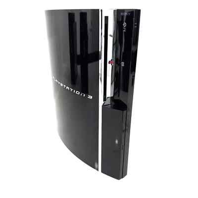 PS3 Fat Console Only CECHE01 80GB Backwards Compatible - Read! | eBay