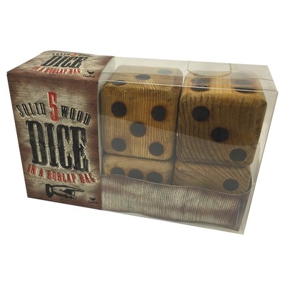 Cardinal Games Giant Wood Dice Giant Game - Fast Shipping - Open Box ...