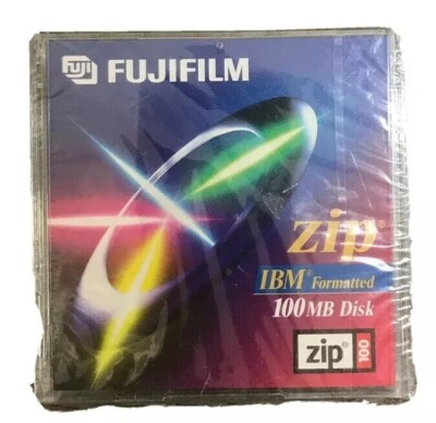 Fujifilm IBM Formatted 100 MB Zip Disk | eBay