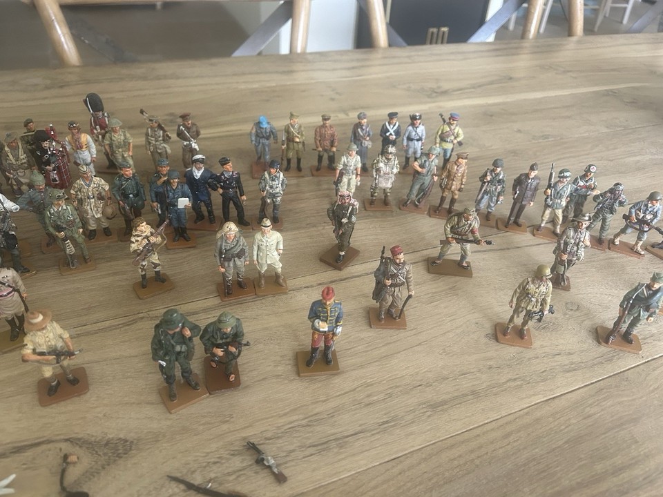 Del Prado Soldiers From Across The World Collection Job Lot Bundle x 96 ...