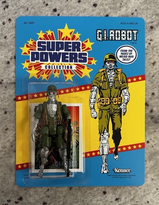 Custom DC “Kenner” Super Powers G.I. ROBOT Figure - MOC - WEIRD WAR! | eBay
