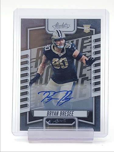 BRYAN BRESEE 2023 ABSOLUTE ROOKIE AUTOGRAPH FOOTBALL SAINTS RC AUTO ...