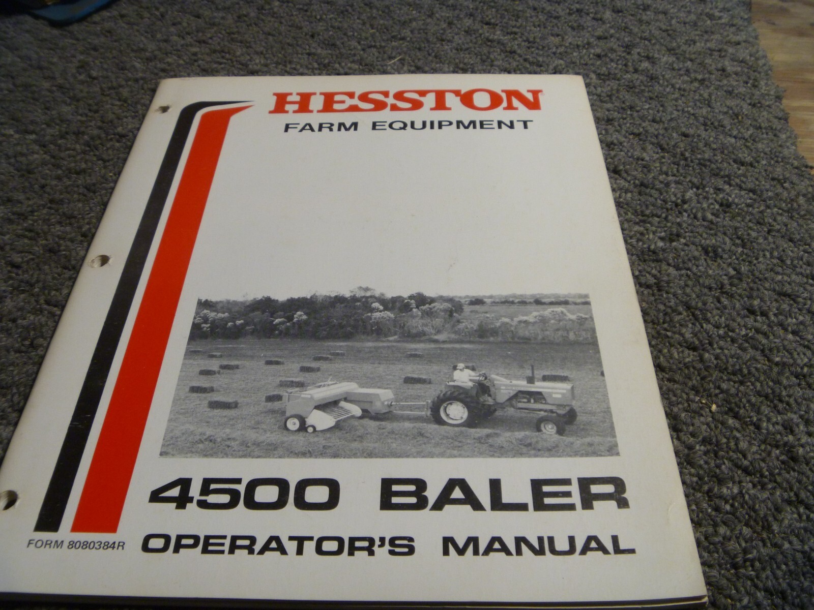 Hesston 4500 Baler Owner Operator Manual User Guide 8080384R | eBay