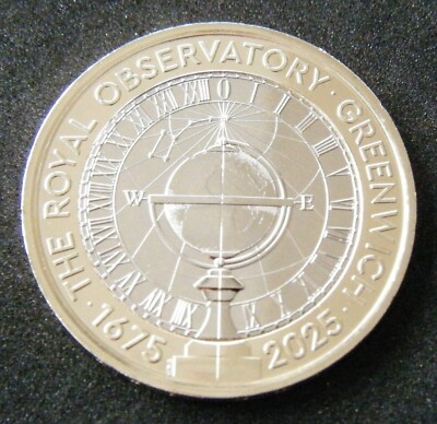 2025 THE ROYAL OBSERVATORY GREENWICH £2 TWO POUND COIN BU - IN STOCK ...