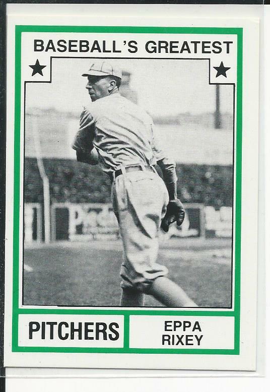 1982 TCMA #35 Eppa Rixey card, Cincinnati Reds HOF | eBay