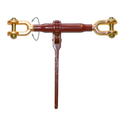 Swivel Jaw Turnbuckle Ratchet Load Binder Tie Down Cargo Control 6,600 ...