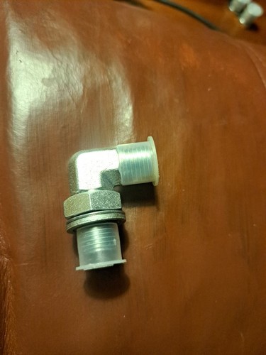 Chinese Mini Excavator Fitting M14x1.5 X 1/4" 90 Din Union Rubber Ring ...