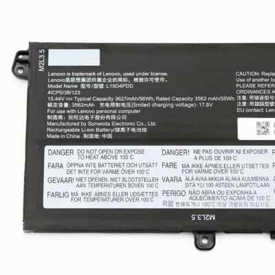 Genuine L19M4PDD L19D4PDD L19C4PDD Battery Lenovo ThinkBook 13S 14S G2 ...