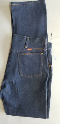 RUSTLER Men Vintage Vtg 1985 Rigid US Cotton Denim Jean 36x34 Blue NEW ...
