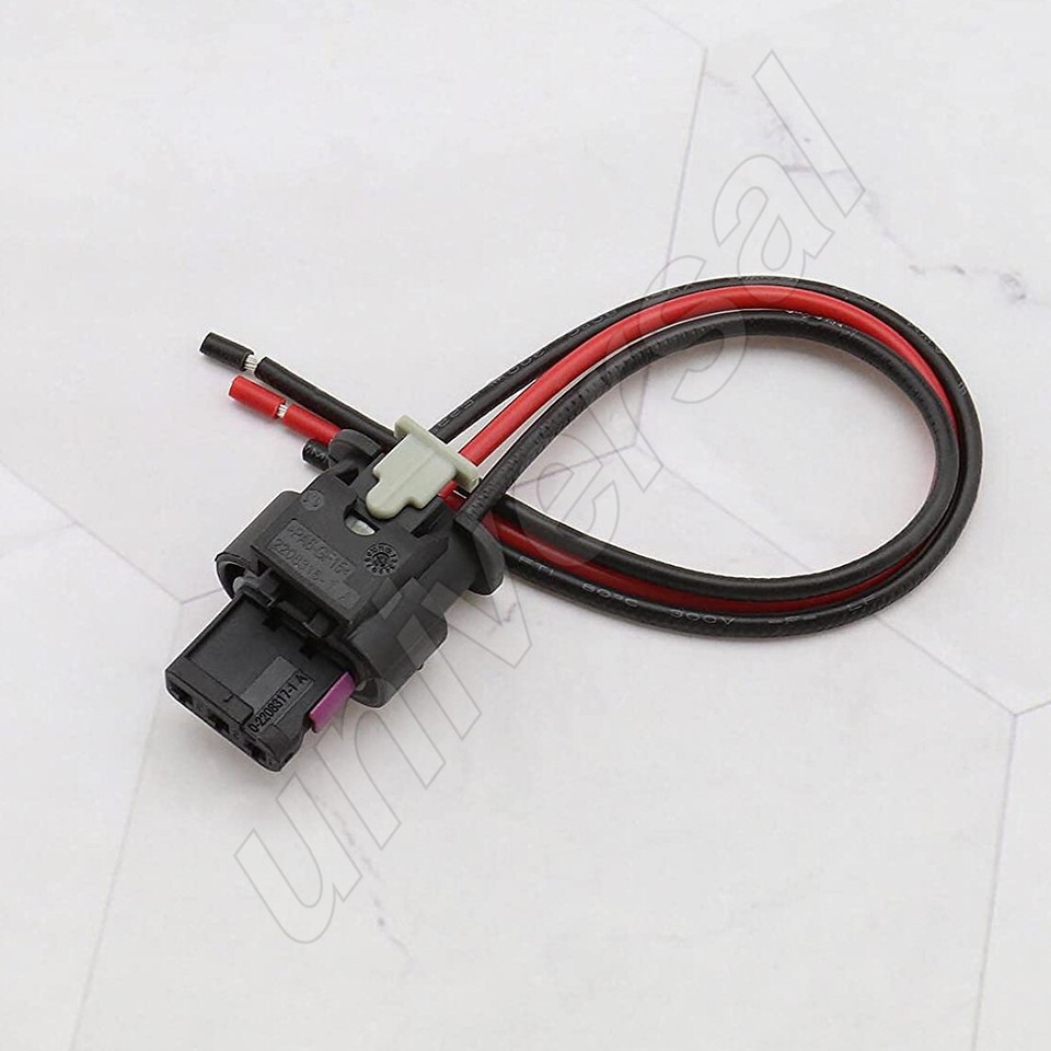 2pcs 3Pin Parking Sensor Pigtail Plug 4H0973703 4F0973703 for VW Audi ...