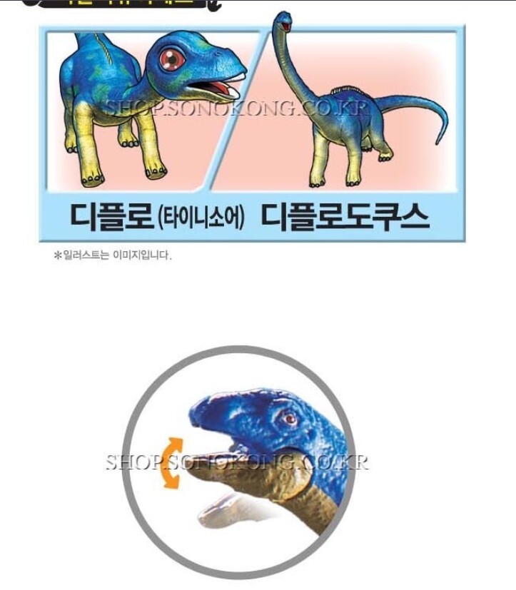 Dino Mecard Double Figure DIPLODOCUS DIPLO Dinosaur Tinysaur Set ...