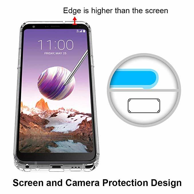 Clear TPU Full Cover Case Armor Saver Guard Shield For LG Stylo 5 | eBay