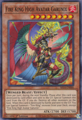 Fire King High Avatar Garunix SR14-EN046 Common Near Mint 1st | eBay