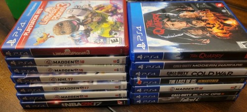 Lot of 14 Sony PlayStation 4 PS4 Games Great Shape! | eBay