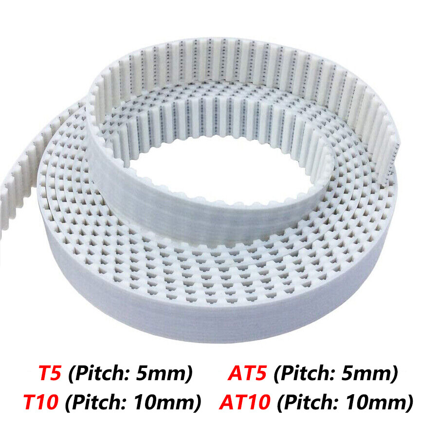 T5/AT5/T10/AT10 Open Timing Belt Width 15-30mm Pitch 5/10mm, For Pulley ...